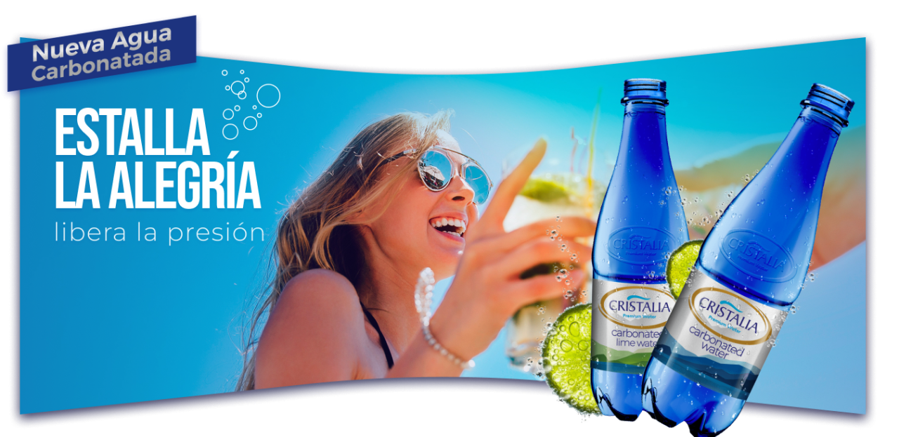 Nueva Agua Carbonatada | Cristalia